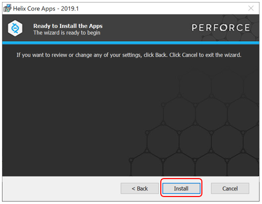 Helix Visual Client P4Vのインストール手順（Windows編）